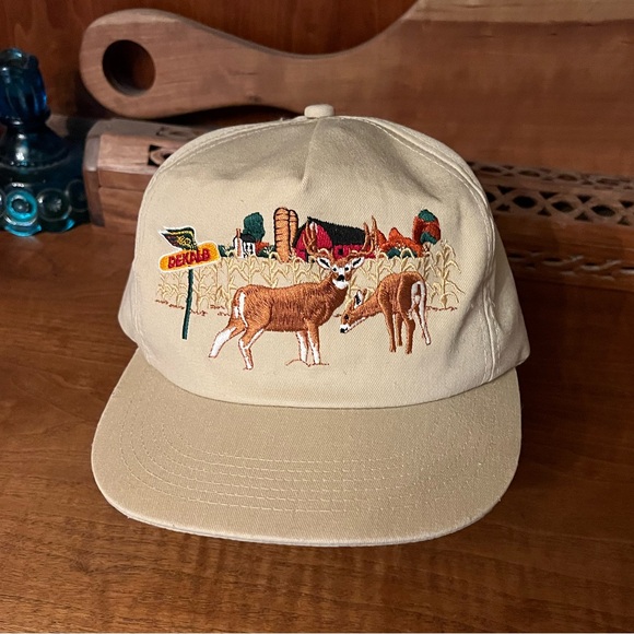 Accessories | Vintage Dekalb Seed Emboridered Farm Deer Buck Hat Made ...